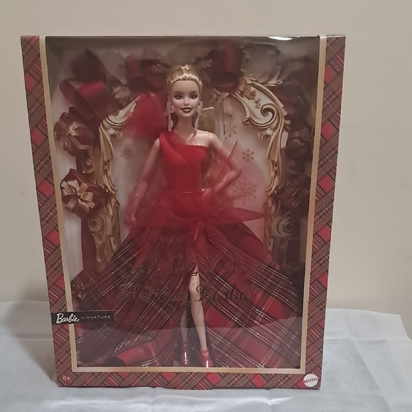 Barbie | Toys | Barbie Signature Doll In Luxurious Red Dress | Poshmark